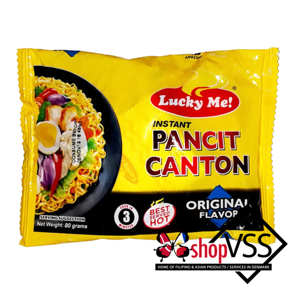 Lucky Me Instant Pancit Canton Original 80g- Shop VSS Denmark